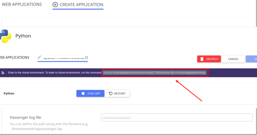Panduan Pengaturan Flask Python di cPanel - NyanBlog