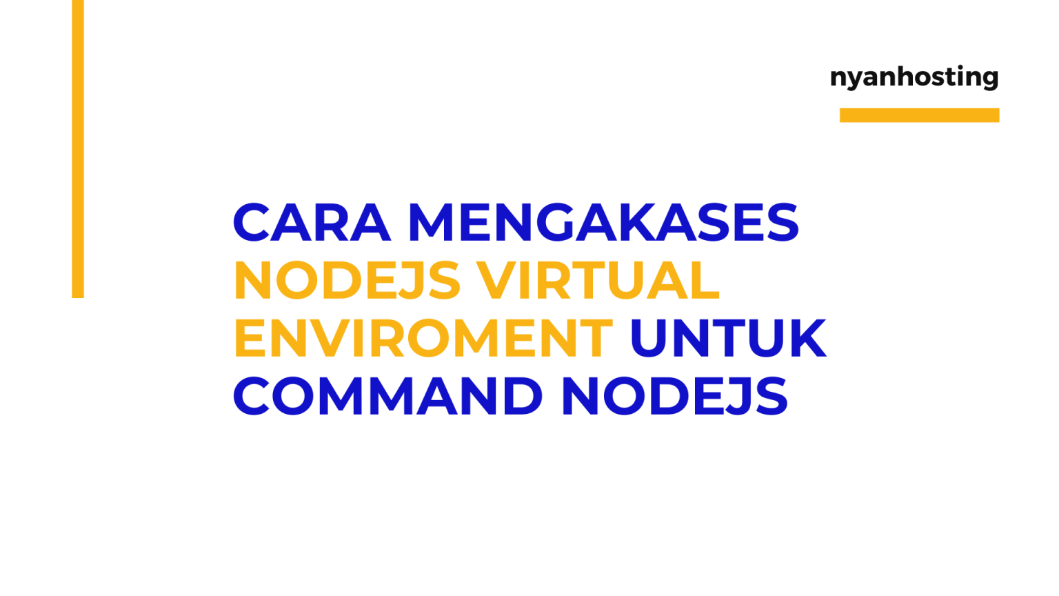 Cara Menjalankan Command Nodejs Pada cPanel Menggunakan Terminal - NyanBlog